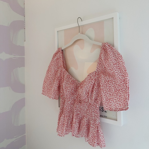 Urban Outfitters | Tops | Ubran Pretty In Pink Top | Poshmark